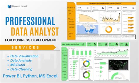 Be Your Data Analyst Data Visualization By Power Bi Tableu Ms Excel By Mohsinrana21 Fiverr