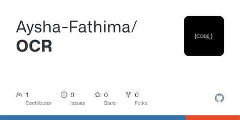 github aysha fathima ocr
