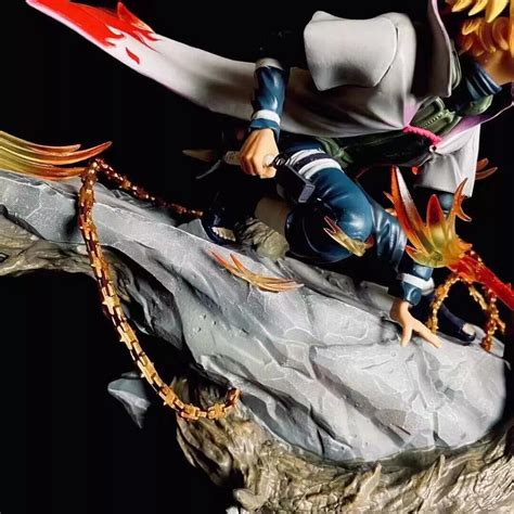 Buy Minato Namikaze 4th Hokage Ninetales Model Statue Action Figure