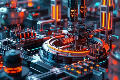 Smart Factory Floor Interconnectivity In Iot Manufacturing Premium Ai