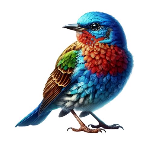 Exotic Colorful Bird Tropical Species In Full Color Colorful Bird