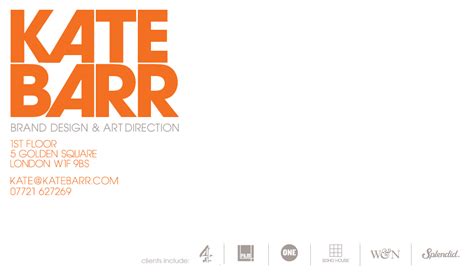 Kate Barr Brand Design And Art Direction