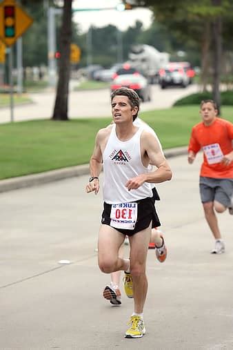 달리는 사람 남성 달리는 조깅 긴 거리 적합 크로스 컨트리 육상 경기 선수 지구력 적당한 건강 Pikist