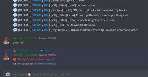 Discord Chat In Game Support Codefling