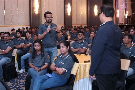 At 42nd Annual Day At Goel Ganga Group Had Interaction For A Minute