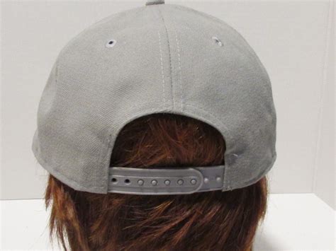 Pure New Era Gray Snapback 9fifty Hat Gem