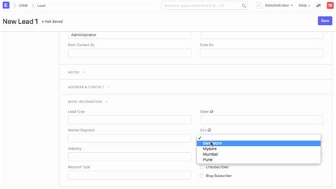 Filter Options In Select Field