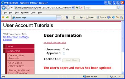 Unlocking And Approving User Accounts C Microsoft Learn