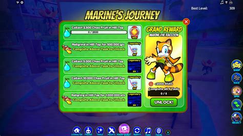 Marine The Raccoon Makes Her Playable Debut In Sonic Speed Simulator
