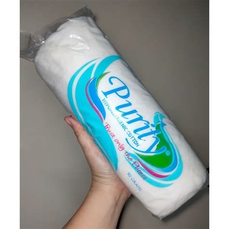 Purity Hypoallergenic Cotton Rolls 90grams Shopee Philippines