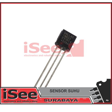 jual ds18b20 dallas 18b20 18s20 to 92 ic thermometer temperature sensor
