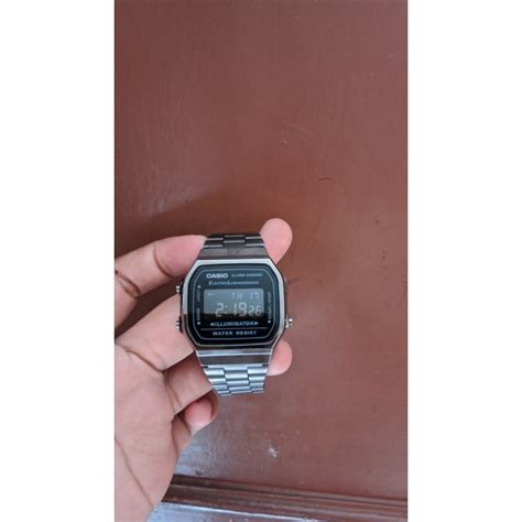 Jual Jam Tangan Casio A168 Original Prelove Shopee Indonesia