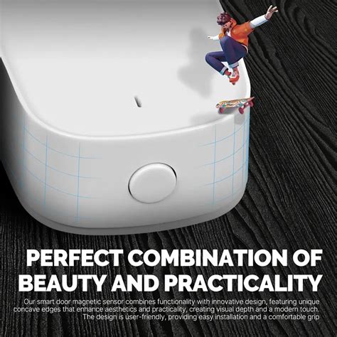 Moeshouse Tuya Zigbee Smart Window Door Gate Sensor