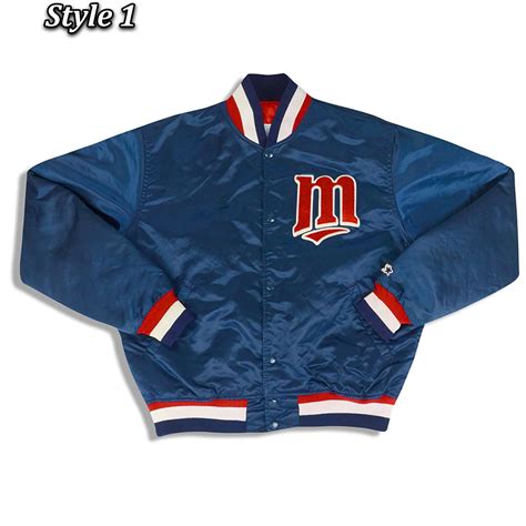 Blue Bomber Minnesota Twins 80s Jacket Jacket Makers