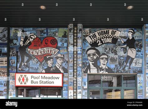 2 Tone Art Designs On The Pool Meadow Bus Station Millennium Place