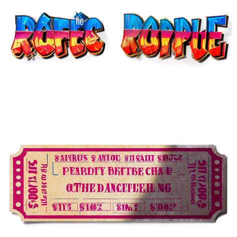 Download Party Raffle Ticket Png Euc
