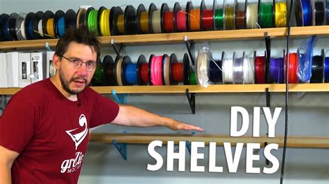 Practical 3d Printing Ideas Diy Shelf Brackets Filament Shelves Youtube