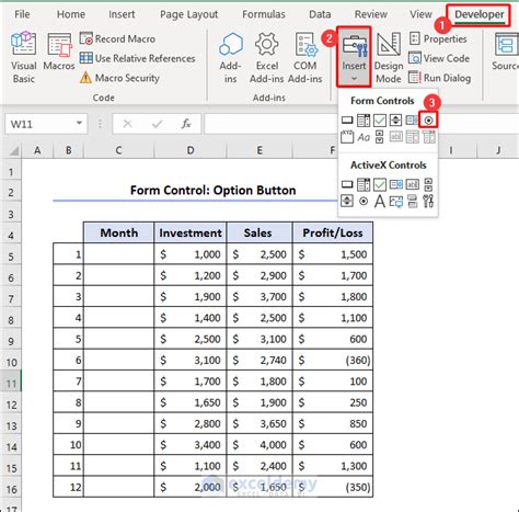 How To Insert And Use Excel Form Control Exceldemy