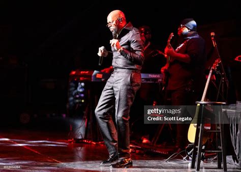 Singer Joe Performs At Fox Theatre On February 17 2024 In Detroit