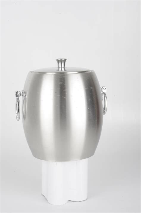 New Engraved Ice Bucket Stainless Steel Supply For Kitchen Evergreen