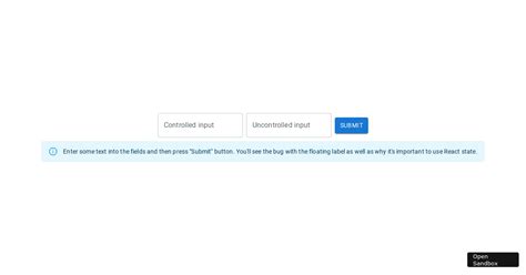 MUI Bug Codesandbox