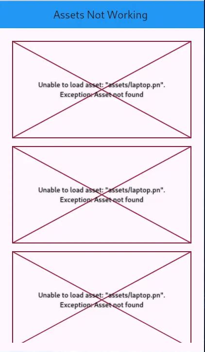 Flutter Asset Not Working Quick Fixes And Solutions