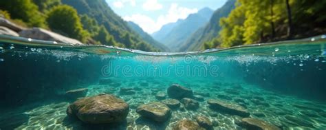 Underwater River Wallpaper