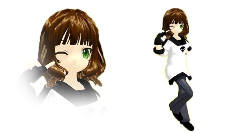 Mmd Newcomer Sam Self Mod By Junko Ishi On Deviantart