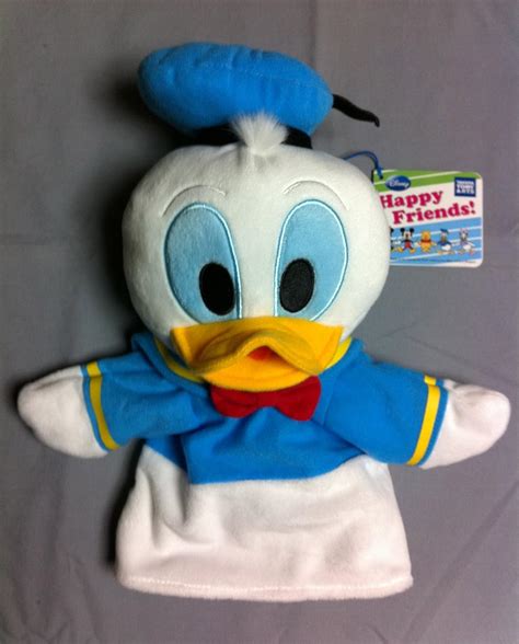 Donald Duck Hand Puppet Disney Happy Friends Series Uk Toys