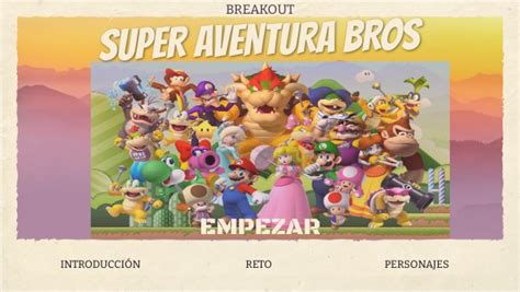Breakout Aventura Genially