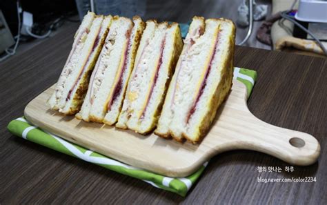 몬테크리스토 샌드위치 만들기