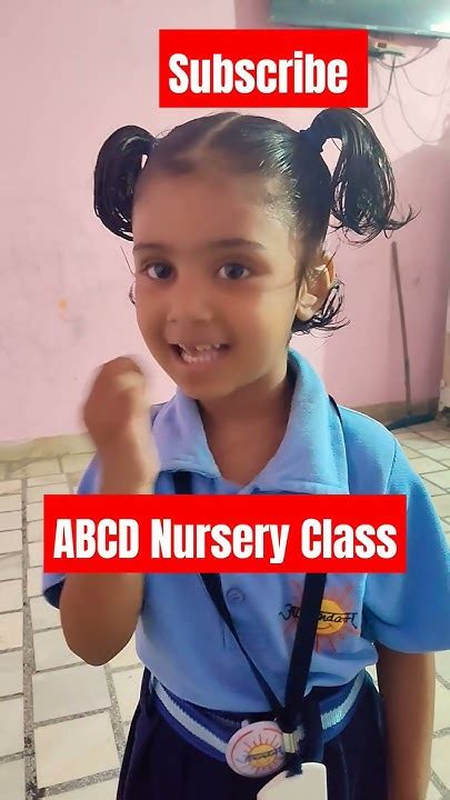 Abcd Nursery Class Abcd School Shorts Youtube