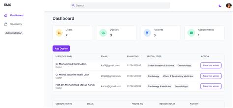 Github Susmoysenguptadoctor Appointment System Doctor Appointment App Build With Laravel And