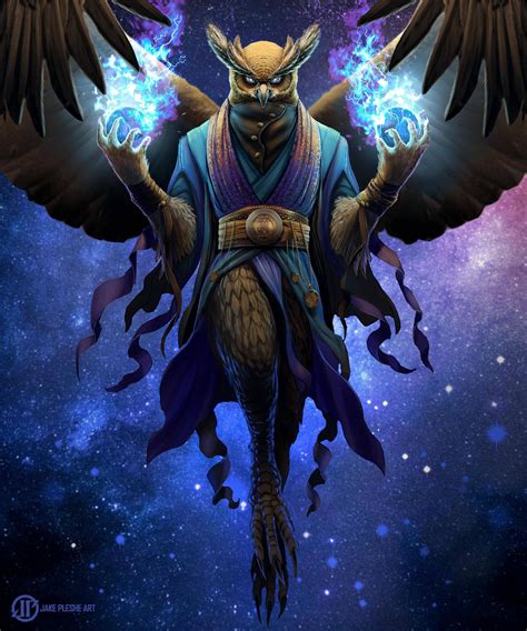 Art Virgil Reborn Owlin Sorcerer Rdnd