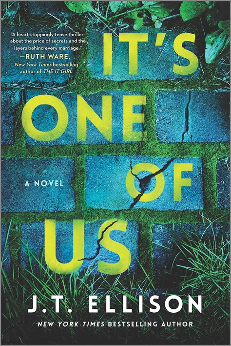 Its One Of Us A Novel Of Suspense By Jt Ellison Goodreads