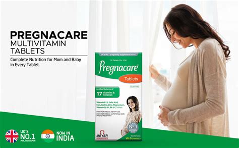 Pregnacare Multivitamin Tablets For Women With 17 Vitamins Iron