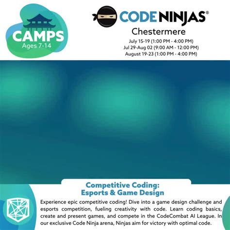 Video Code Ninjas Chestermere On Linkedin Esportscamp