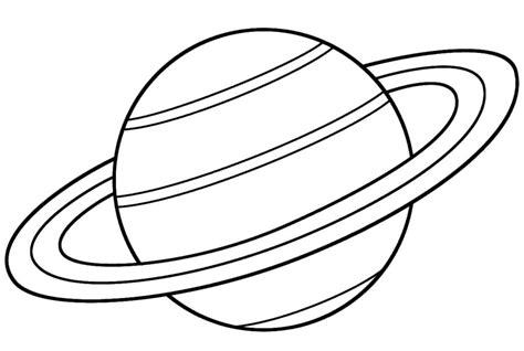 Saturn Coloring Page And Coloring Book 6000 Coloring Pages
