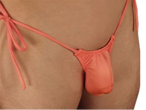 Anal Exploration G String With Butt Stretcher Thong Mens Swimsuit Plugの
