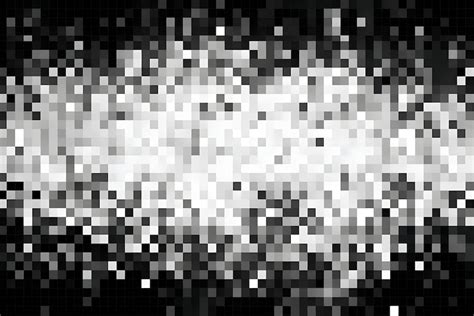 Premium Ai Image Black And White Random Pixels Pattern Shuffled Pixels Texture Background