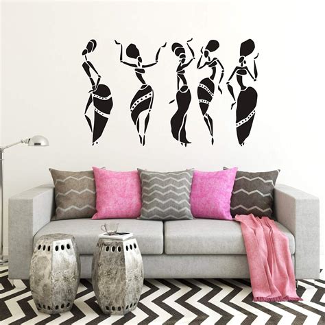 African Women Wall Decal Africa Theme African Sticker