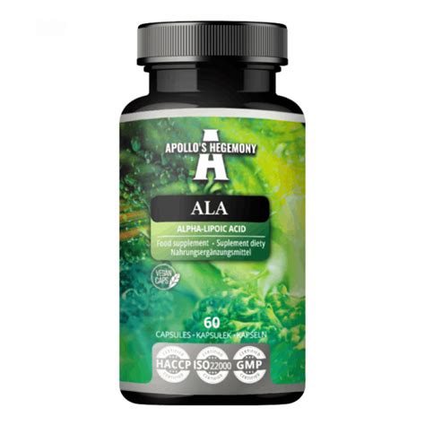 Ala 600mg Kwas Alfa Liponowy Apollos Hegemony Omega 3 Apollos