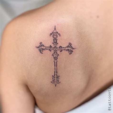8 Whatsapp Cool Cross Tattoos Sigil Tattoo Cross Tattoo