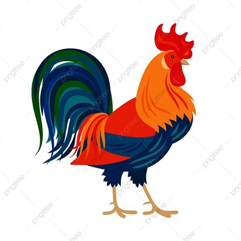 Hen Rooster Chicken Vector Design Images Rooster Vector Illustration