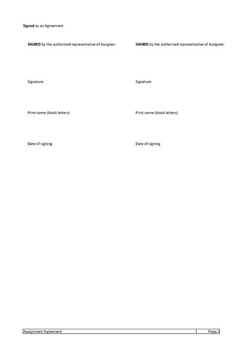 Intellectual Property Assignment Legal Agreement Cherrypicka