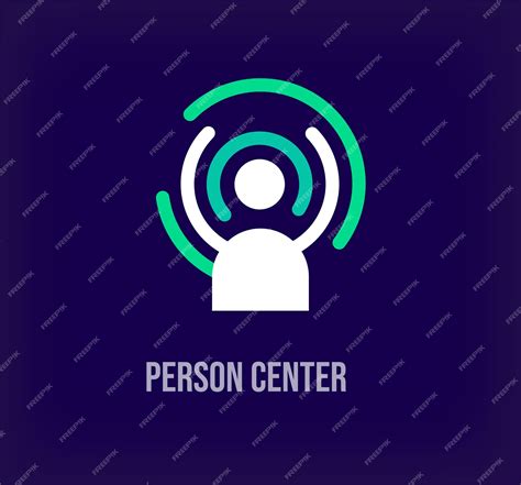 Premium Vector Creative People Center Logo Unique Color Transitions