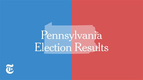 Pennsylvania Primary Election Results The New York Times