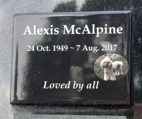 Alexis Mcalpine 1949 2017 Find A Grave Memorial
