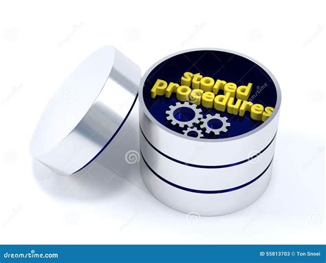 Stored Procedures Stock Illustration Image 55813703