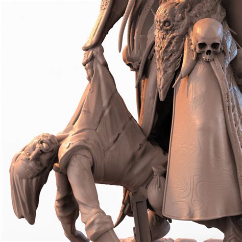 3d Printable Illithid By Alexei Konev